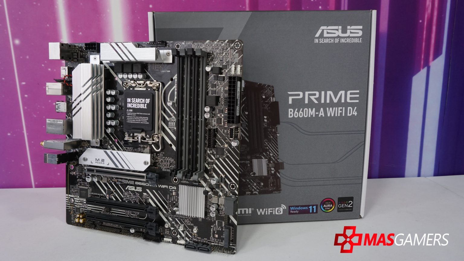 ASUS Prime B660M-A WiFi D4 - MasGamers