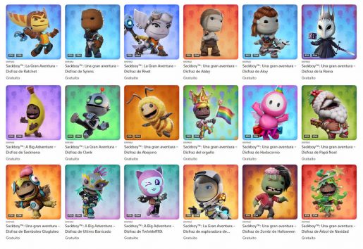 sackboy-skins-lista - MasGamers