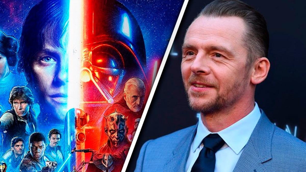 Simon Pegg asegura que el fandom de Star Wars es el "más tóxico"