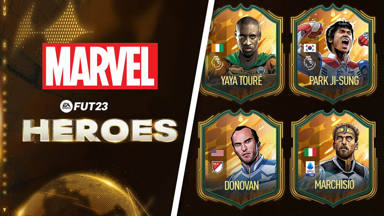 FIFA 23 incluirá arte de Marvel Comics en sus tarjetas Ultimate Team