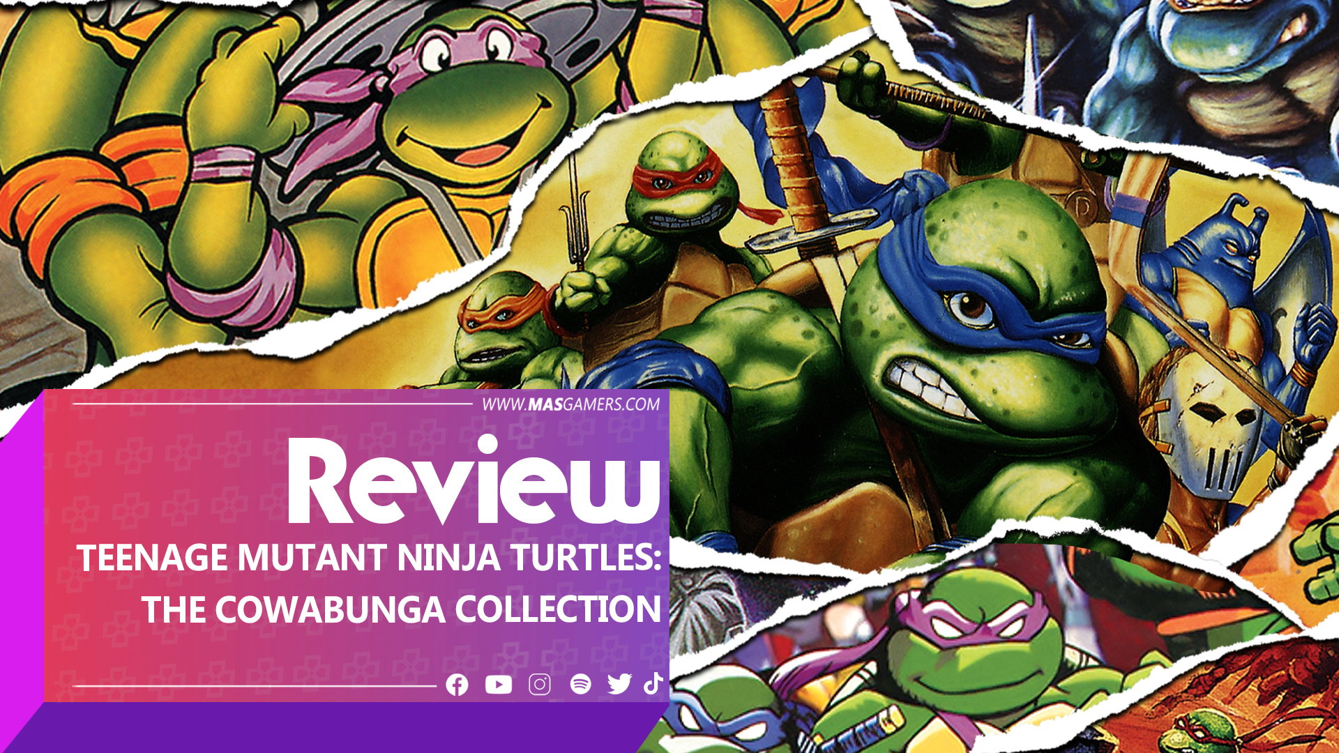 Teenage Mutant Ninja Turtles: The Cowabunga Collection | Review - MasGamers