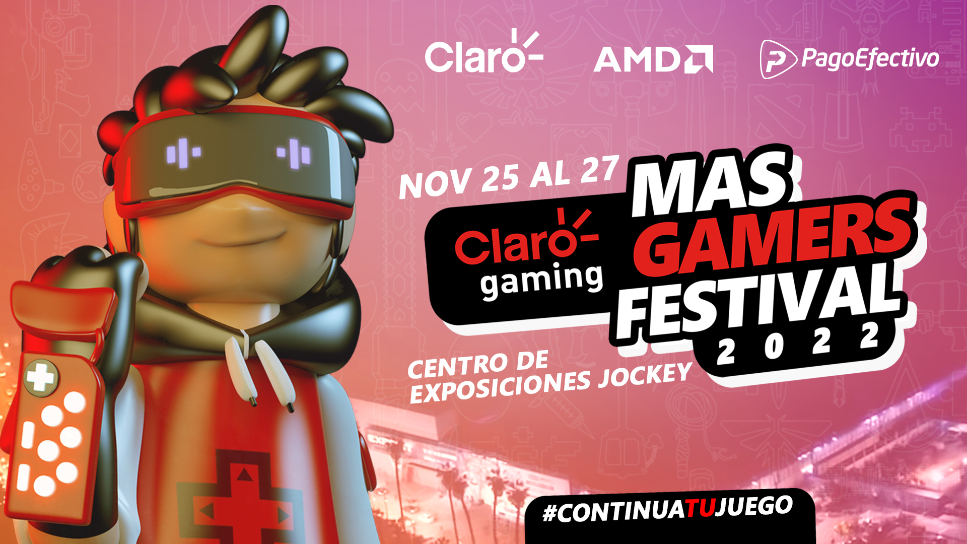 MasGamers anuncia fecha de regreso de su evento presencial Claro gaming ...