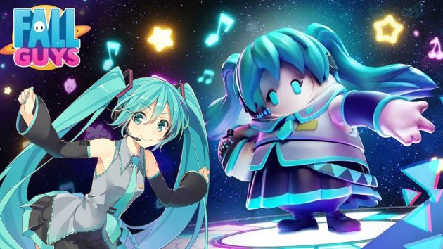 Hatsune Miku llega a Fall Guys este fin de semana (¡antes!)