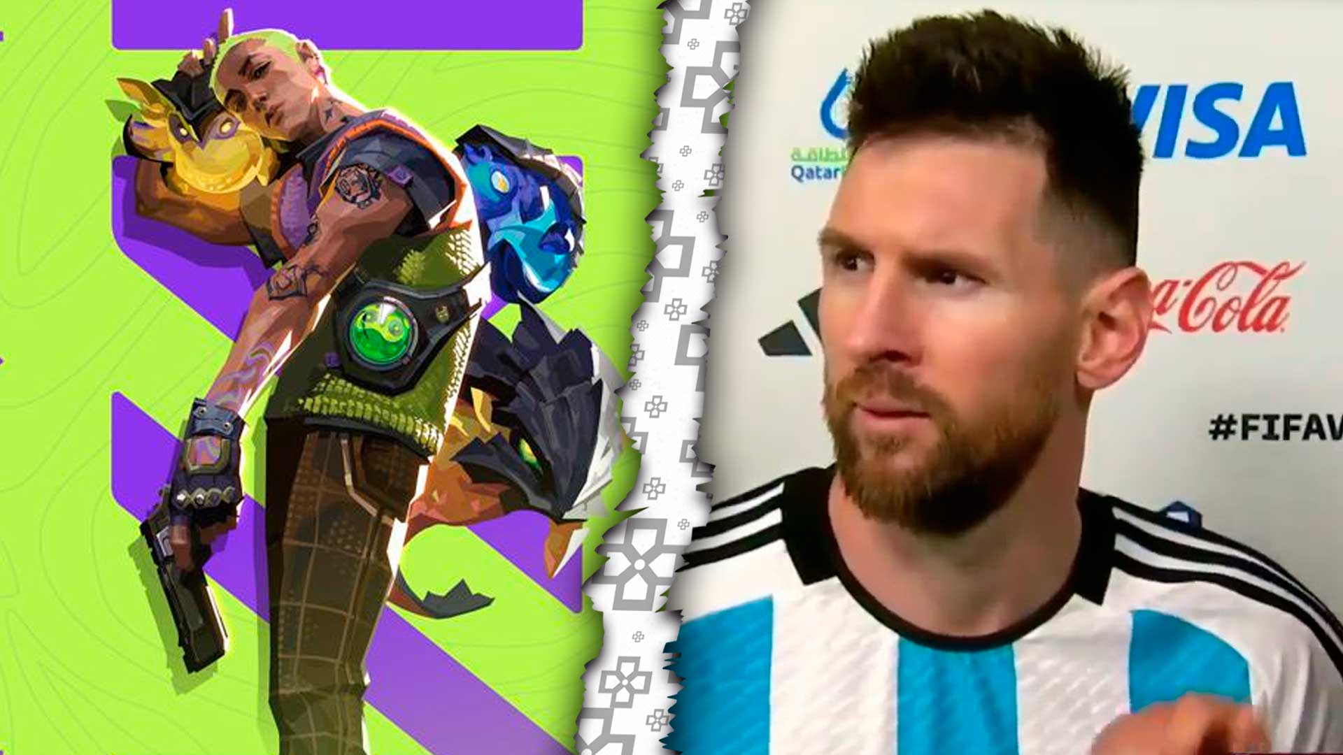El 'Andá pa' allá, bobo' de Messi llegó a Valorant