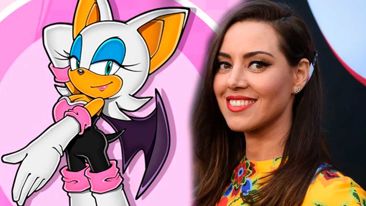 Aubrey Plaza podría ser Rouge en Sonic the Hedgehog 3