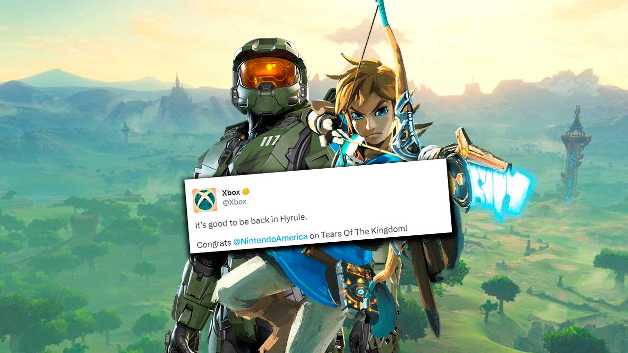 Xbox felicita a Nintendo por Zelda Tears of the Kingdom