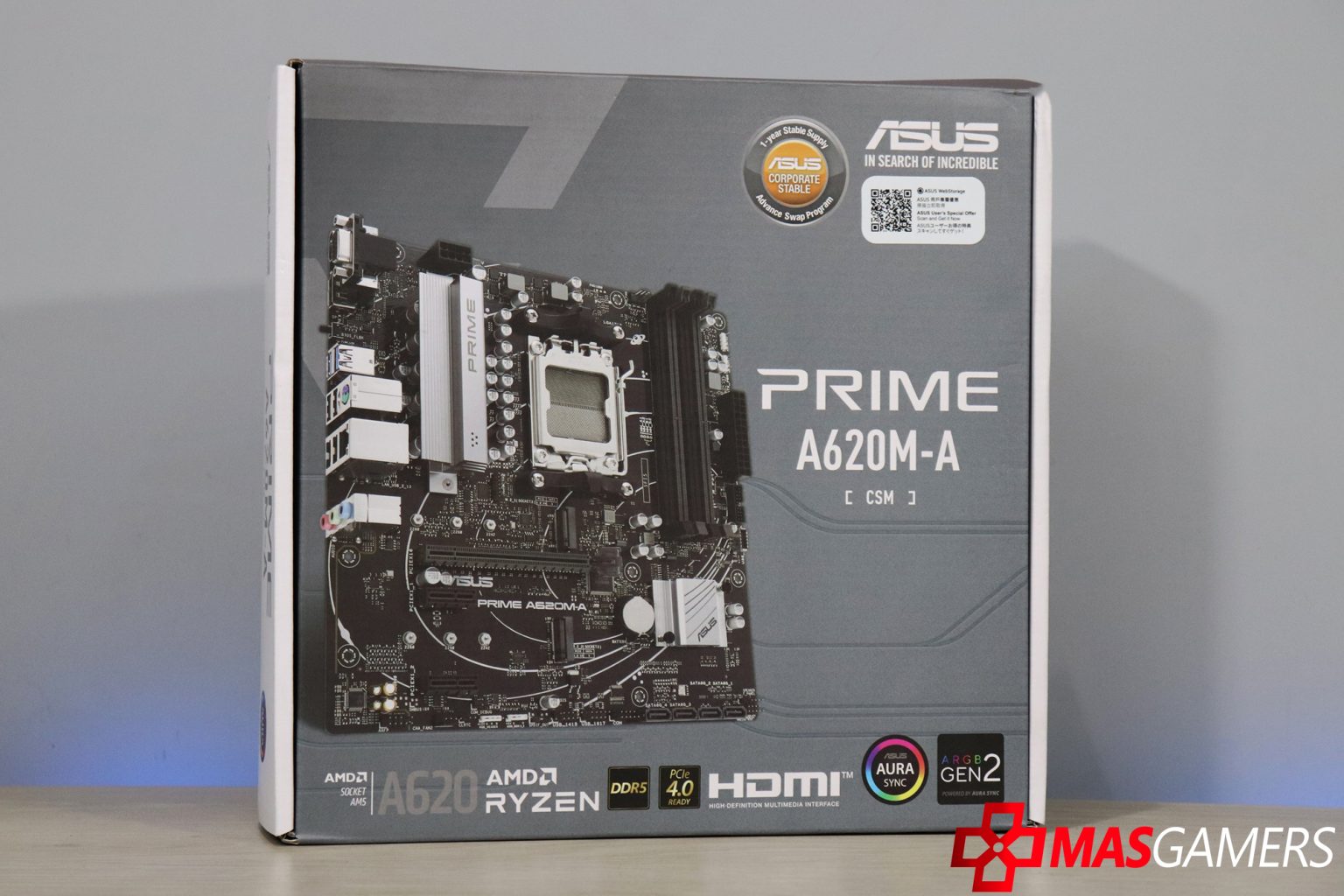 ASUS PRIME A620M-A (CSM) – REVIEW - MasGamers