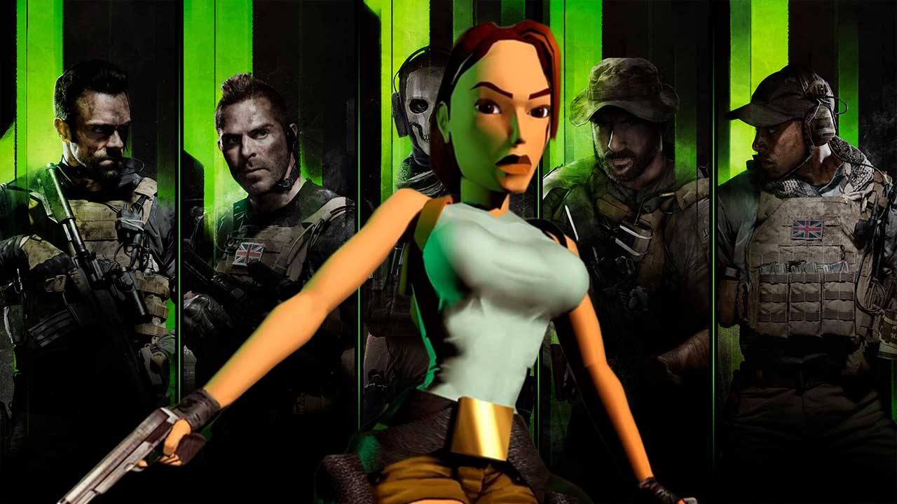 Lara Croft llega como operadora a Call of Duty Modern Warfare 2