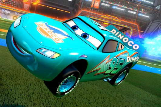El Rayo McQueen llega a Rocket League como personaje jugable