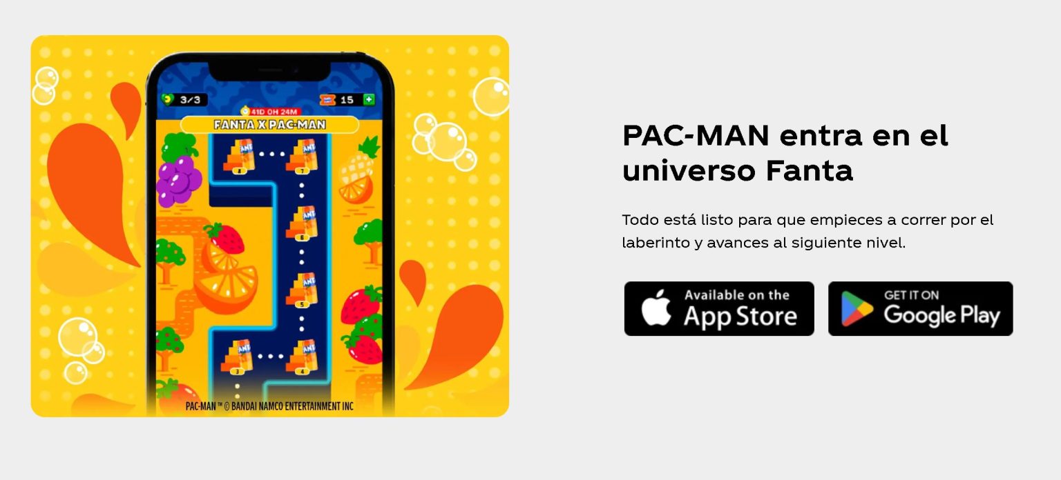 Fanta y PAC-MAN lanzan una nueva y exclusiva aventura de juego llena de ...