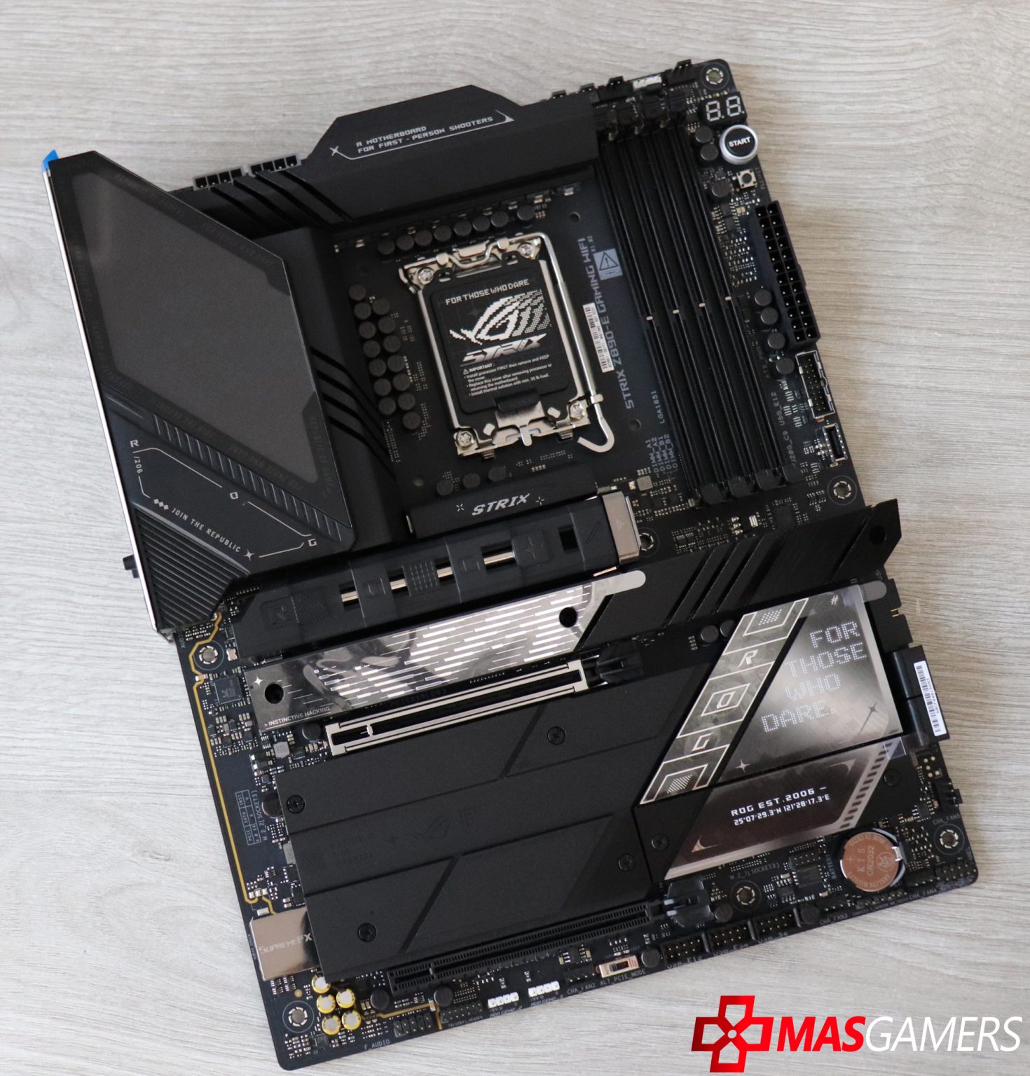 ASUS STRIX Z890-E GAMING WIFI – REVIEW - MasGamers