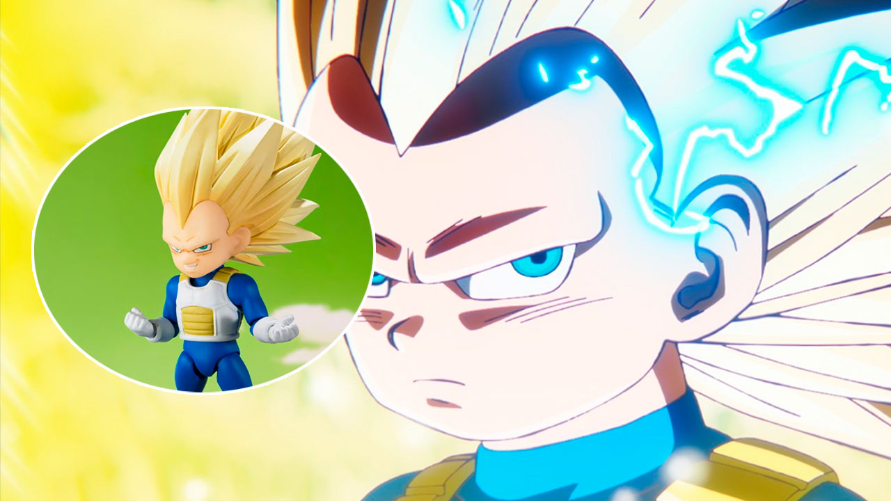Vegeta ya tiene su primera figura en su transformación SSJ3